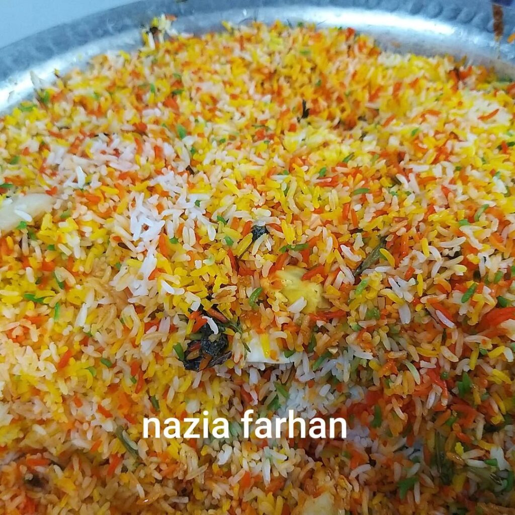 Chicken Chilli Biryani - The Food Affair with Nazia Farhan
