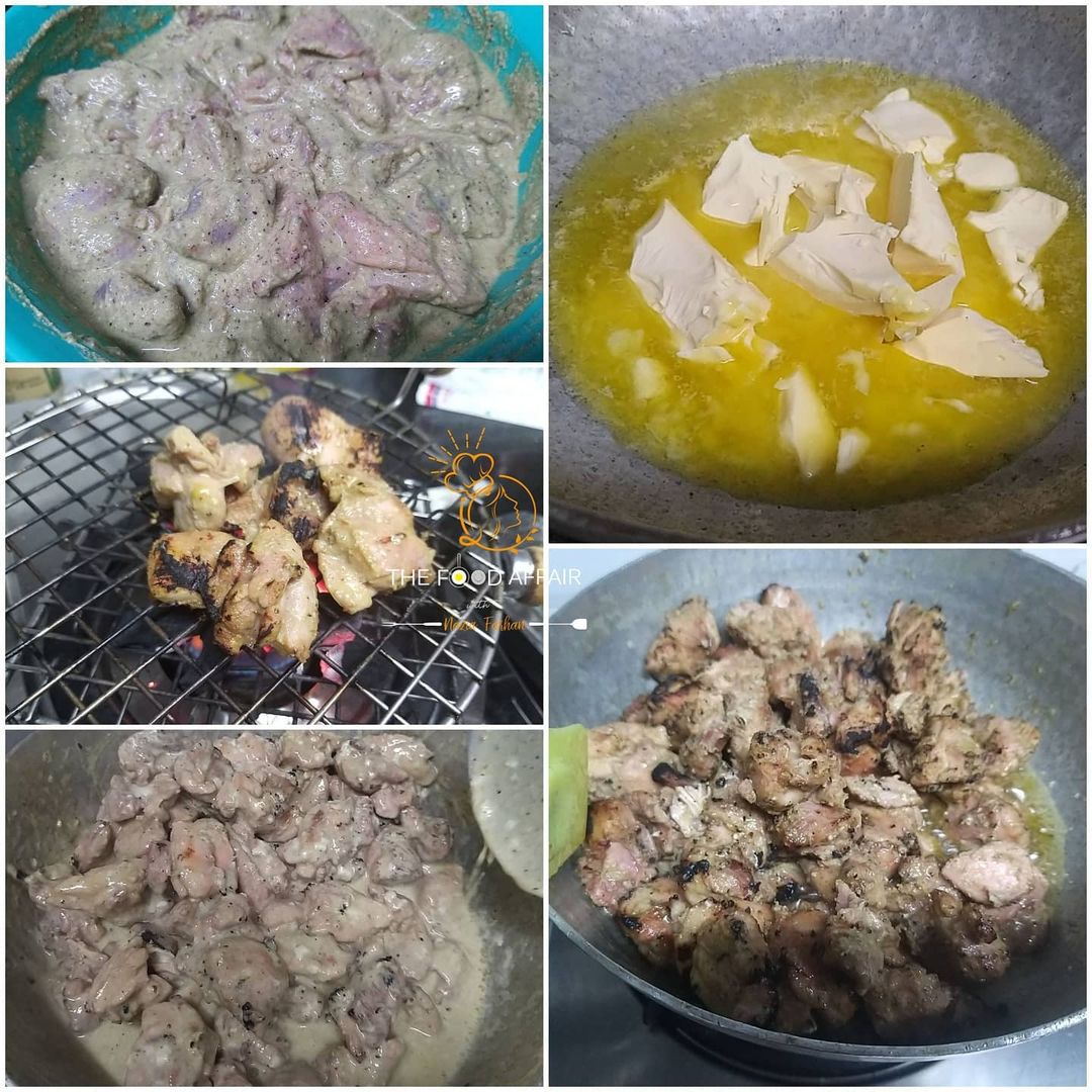 Chicken Malai Barrah - The Food Affair with Nazia Farhan